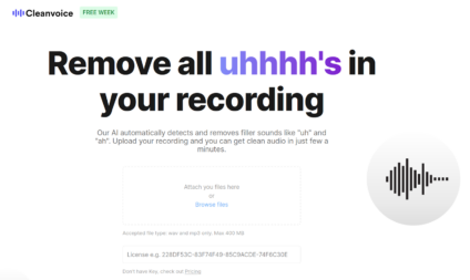 CleanVoice - Features, Pricing, Alternative, and Review