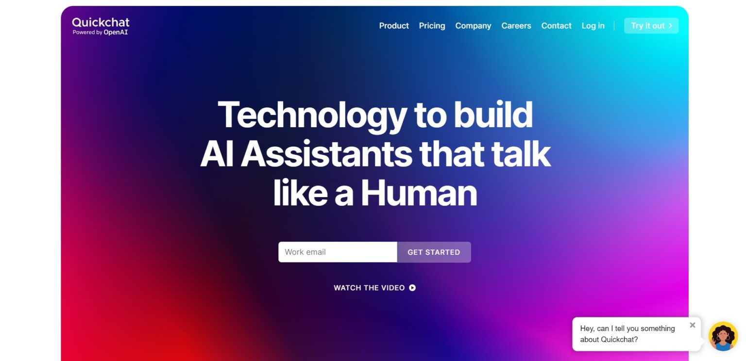 Quickchat AI - Features, Pricing, Alternative and Review