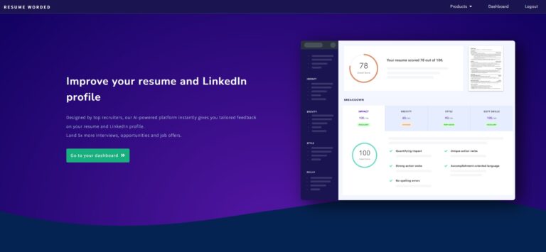 Resume Worded - Features, Pricing, Alternative, and Review