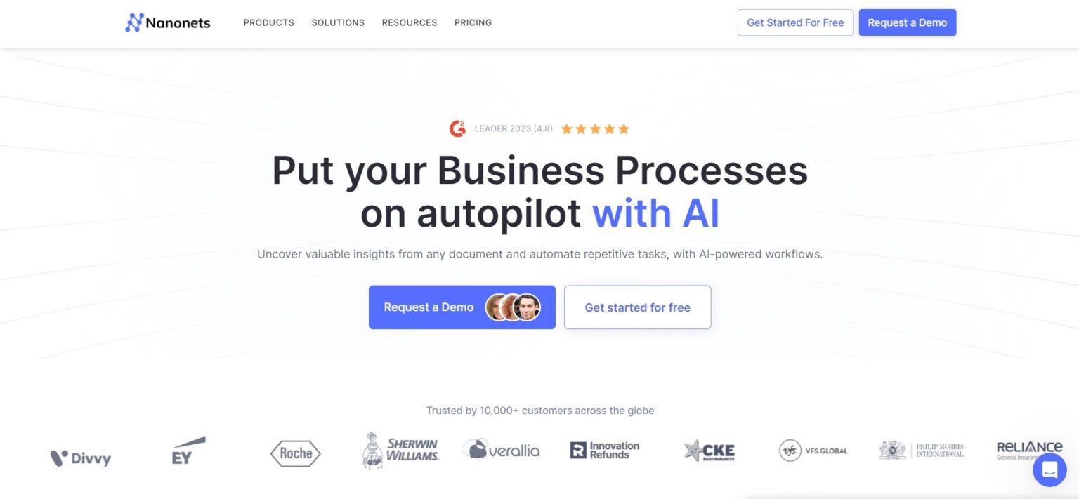 Nanonets - Features, Pricing, Alternatives and Review